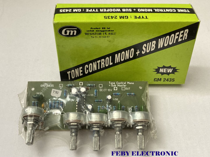 Kit GM 2435 Tone Control Mono + Subwoofer | Lazada Indonesia