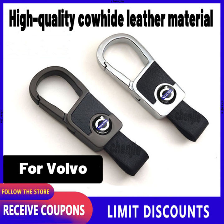 LAIFU High-quality Cowhide Leather Car Keychain /Fashion Metal Key ...