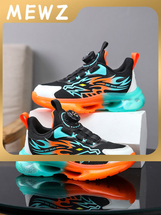 Hollowed Out Mesh Shoes Sports Junior Elementary And Middle School Boys ...