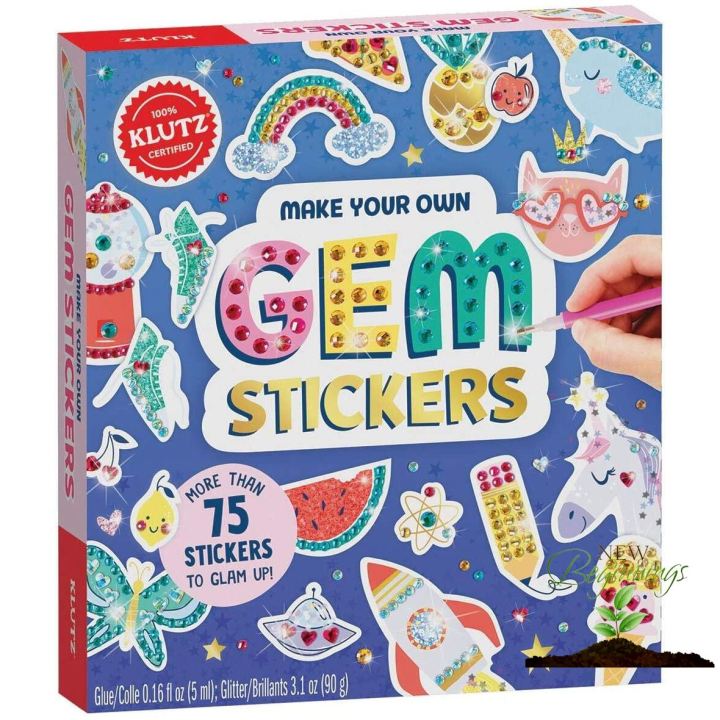 (New) Make Your Own Gem Stickers Craft Kit ใหม่พร้อมส่ง | Lazada.co.th