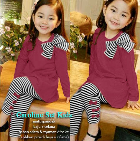 Caroline Set Kids - Central Grosir Fashion (CGF) - Usia 5 Thn - 8 Thn - Matt Spandek | Lazada ...