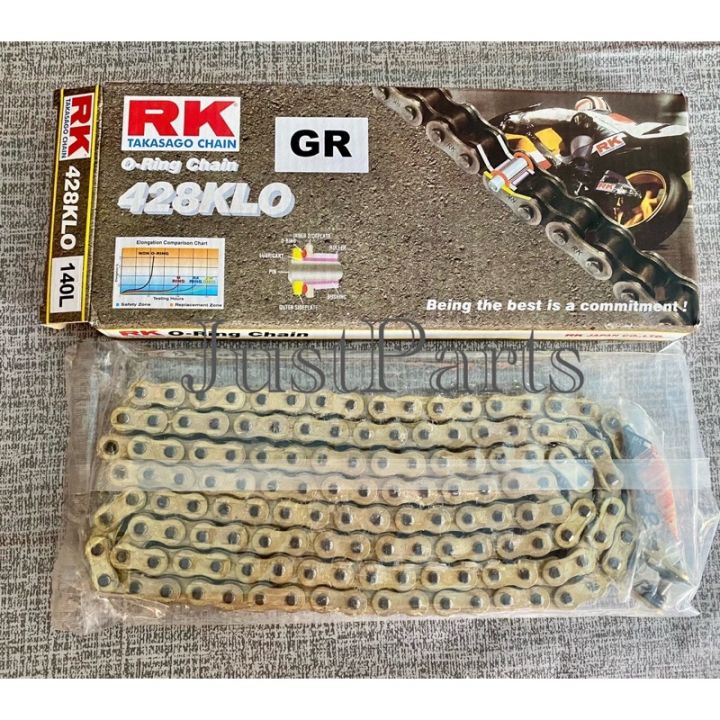 RK RACING CHAIN ORING TYPE 428KLO (W/ CHAIN LOCK) | Lazada PH