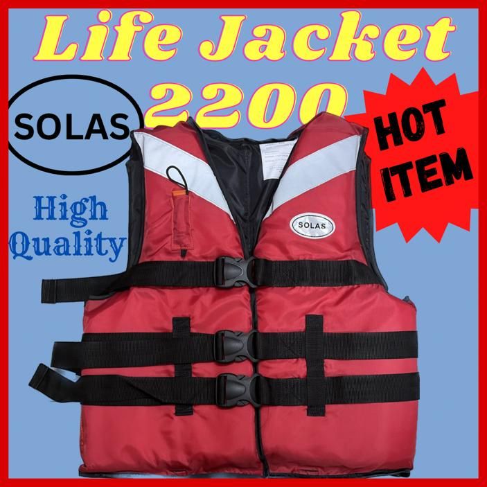 LIFE JACKET SOLAS MARIN GUARD MODEL 2200★ | Lazada