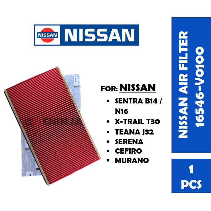 【READY STOCK】NISSAN AIR FILTER SENTRA B14 N16/ X-TRAIL/ TEANA J32 ...