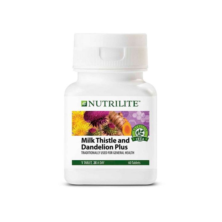 ☀Nutrilite Milk Thistle And Dandelion Plus - 60 Tab♙ | Lazada