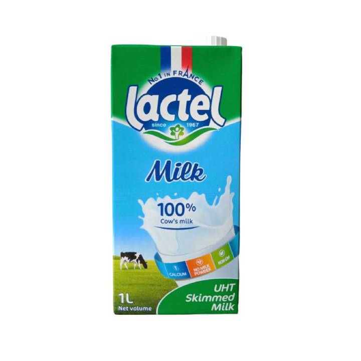 Lactel UHT Skimmed Milk (1L) | Lazada PH