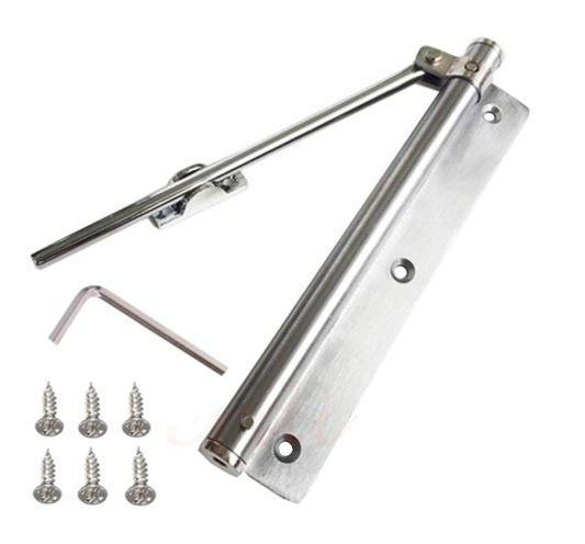 DOOR CLOSER - Adjustable Automatic Door Closer Single Spring Stainless ...