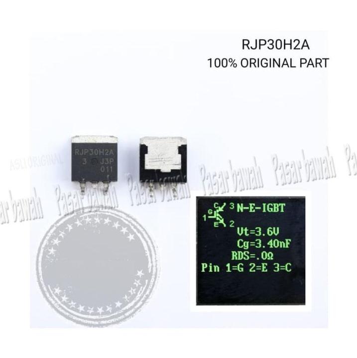 ORIGINAL RJP30H2 RJP30H2A 30H2 TO-263 PDP TRENCH IGBT ASLI | Lazada ...