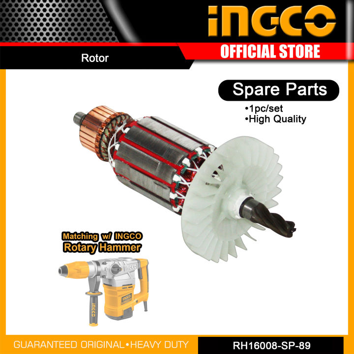 INGCO Rotor / Armature for Rotary Hammer RH16008 SPARE PART ONLY ISP ...
