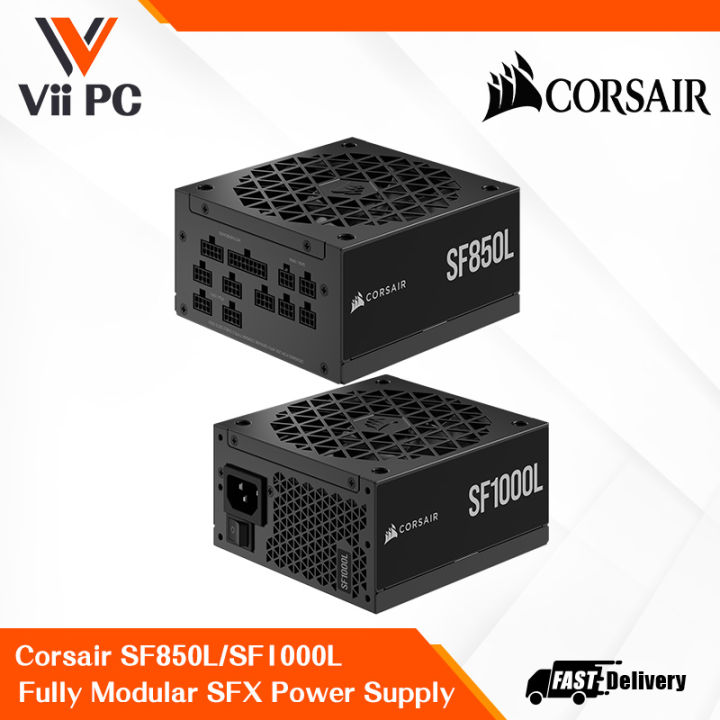 CORSAIR SF850L / SF1000L Fully Modular Low-Noise SFX Power Supply - ATX ...
