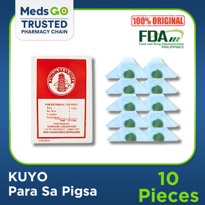 KUYO Para Sa Pigsa 10 pieces - Pigsa plaster | Lazada PH