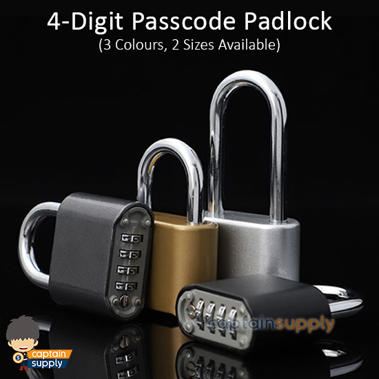 (SG Seller) ★ Premium Quality 4 Digit Passcode Number Combination ...