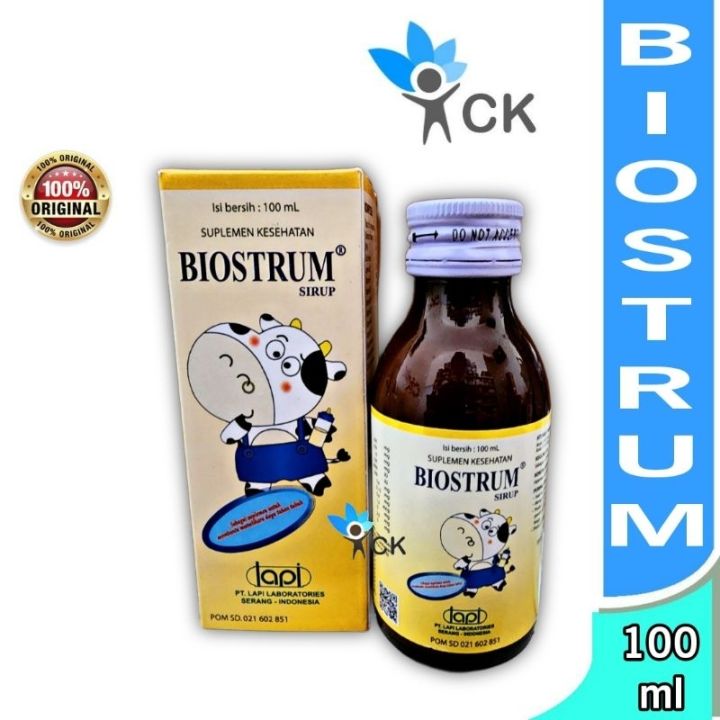 BIOSTRUM SYRUP 100 ML | Lazada Indonesia