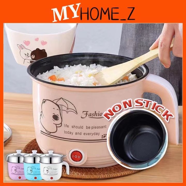MYHZ_ Electric Frying Pan Rice Portable Mini Rice Cooker Periuk Nasi ...