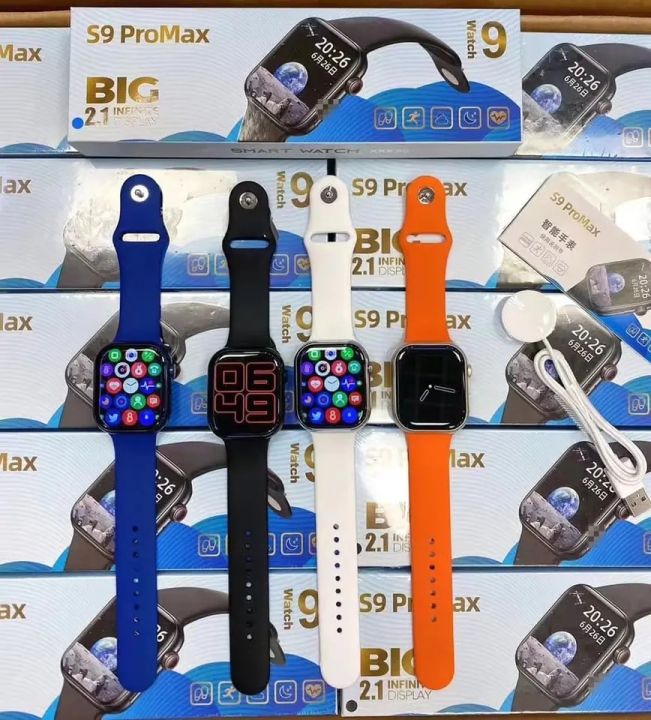 S9 Pro Max Smart Watch 8 Ultra Charging 2.01 Inteligente Reloj 8 ...