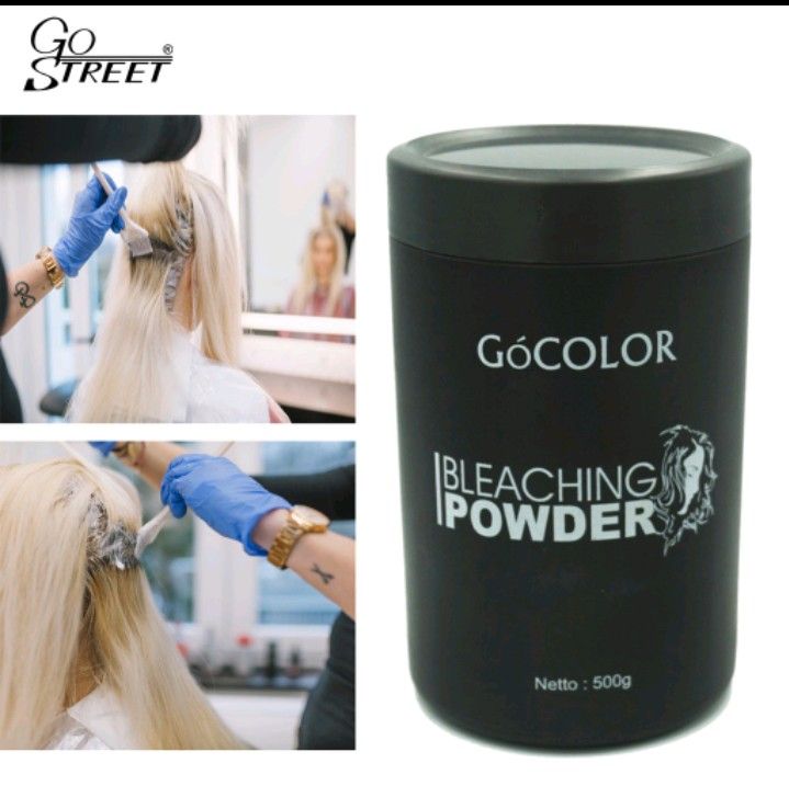 GOCOLOR Bleaching Powder Super Blonde Kemasan 500 Gram | Lazada Indonesia