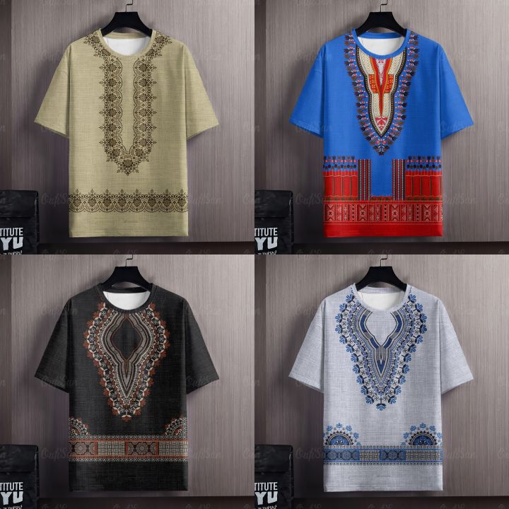 2025 Sinulog Fiesta Ethnic Style Retro Women's T-shirt Ati-Atihan Round ...