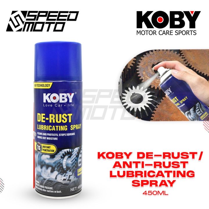 KOBY DE RUST LUBRICATING SPRAY 450ML | Lazada PH
