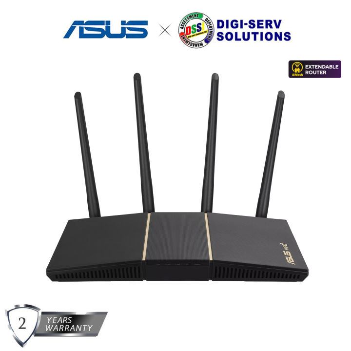 ASUS RT-AX57 AX3000 Wireless Dual-Band Gigabit Router, Wi-Fi 6 (802 ...