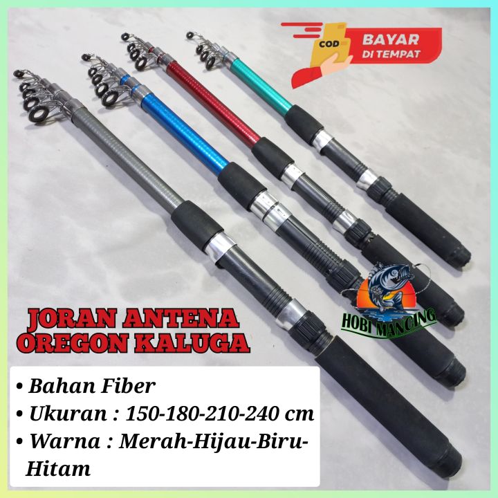 JORAN ANTENA OREGON KALUGA panjang 150 - 180 - 210 - 240 cm / 1,5 - 1,8 ...