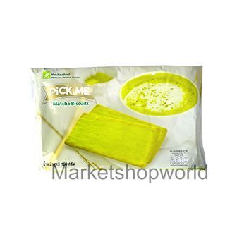 พิคมีมัทฉะบิสกิต 180 กรัม/Pick Me Matcha Biscuit 180g(แพค2) | Lazada.co.th