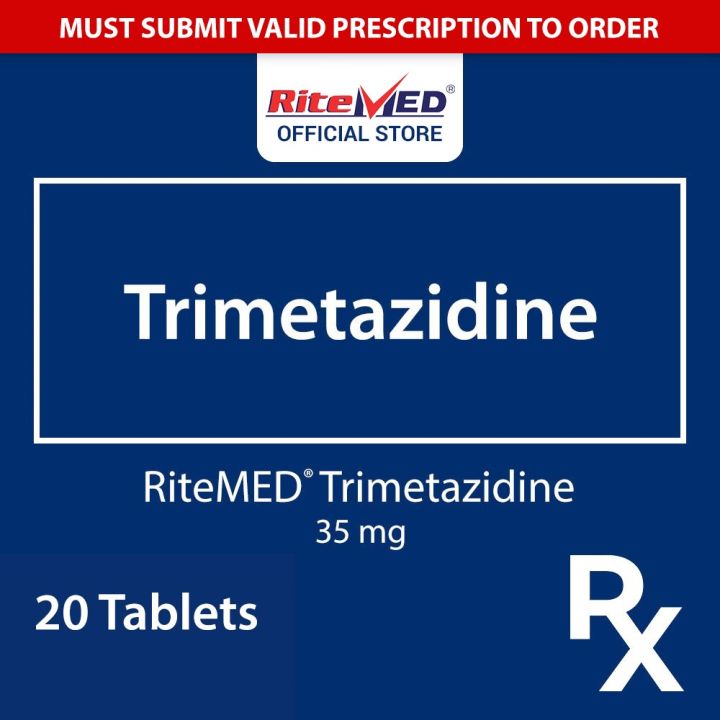 RX: RiteMED Trimetazidine 35 mg 20s | Lazada PH