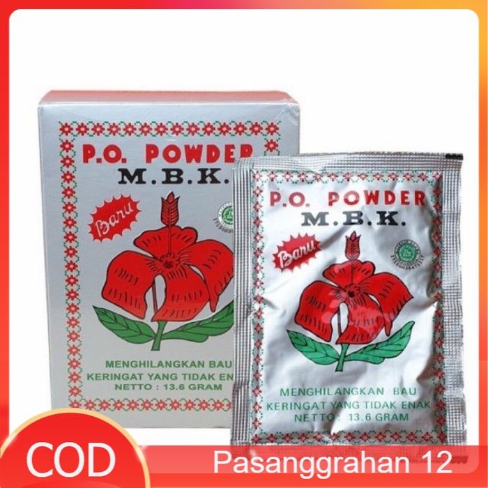 (COD) Bedak M.B.K Powder mbk Silver Putih - Putih | Lazada Indonesia