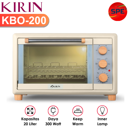 OMNI OVEN LISTRIK KIRIN KAPASITAS 20 LITER KBO-200 / KBO200 GARANSI RESMI (MEDAN) | Lazada Indonesia