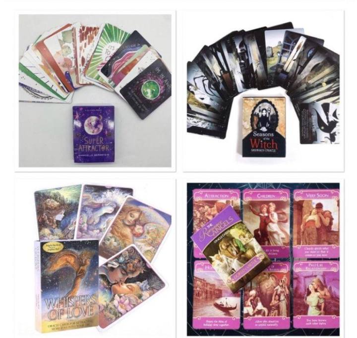 ชุดไพ่oracle The Romance Angels Oracle Cards | Lazada.co.th