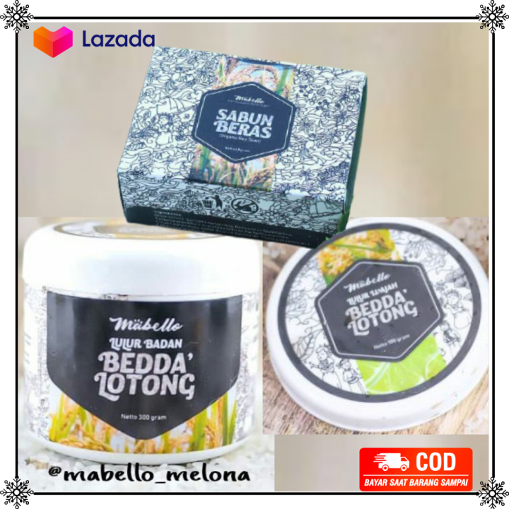 Paket Lengkap Lulur Bedda Lotong Khas Bugis"Lulur Pemutih Kulit ...