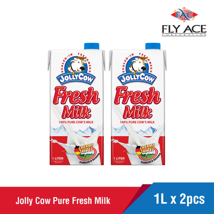 Jolly Cow Pure Fresh Milk 1L x 2 | Lazada PH