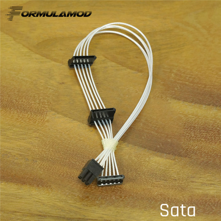 FormulaMod Fully Modular PSU Cables, 40cm 18AWG Silver Plated, For ...