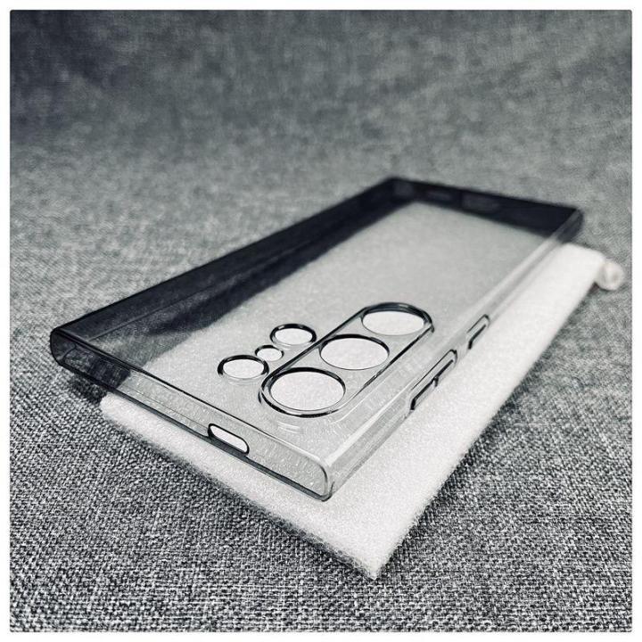 Ultra Thin Silicone Soft Clear Case Straight Transparent Back Phone ...