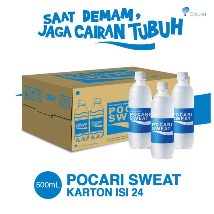 Pocari Sweat 500 ml x 24 Pieces (1 Carton) | Lazada Indonesia
