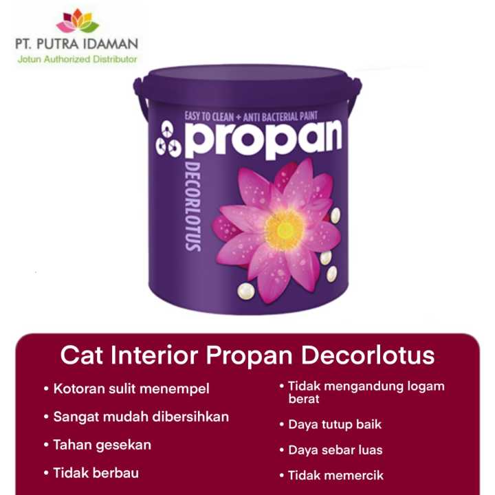 CAT DINDING INTERIOR PROPAN DECORLOTUS - HONEY CREAM YL 466 | Lazada ...