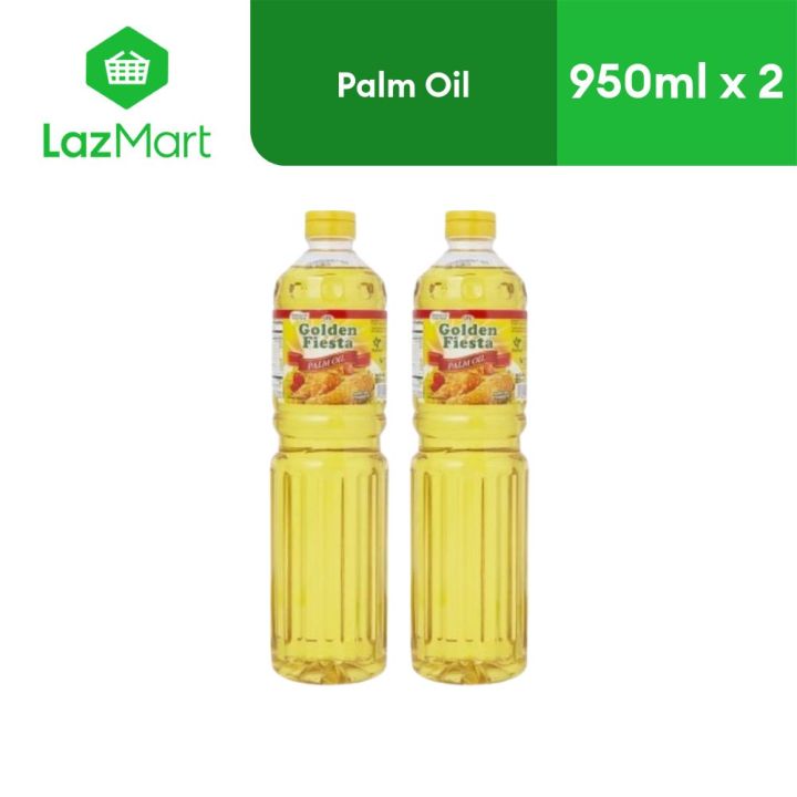 UFC Golden Fiesta Cooking Oil PET Bottle 950ml - Pack of 2 | Lazada PH