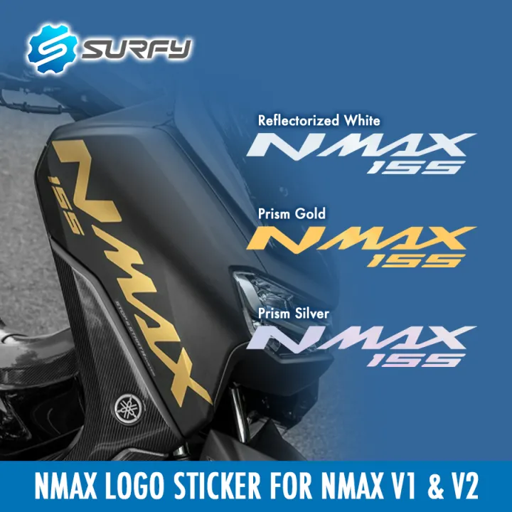 Yamaha Nmax V1/V2 Side Fairing Sticker 44cm x 5cm Waterproof Surfy ...