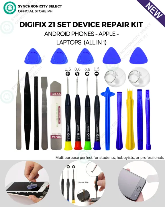 DigiFix 21 Set Device Repair Kit - for Android Phone Apple iPhone ...