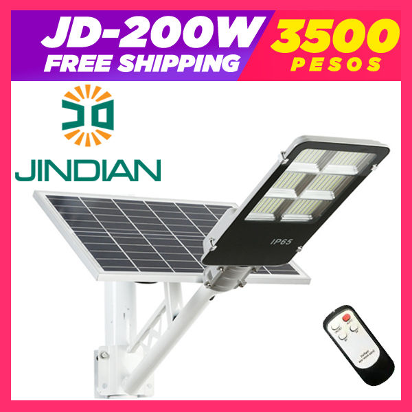 JD Solar Light JINDIAN Solar Streetlight 100W 200w 300W | Lazada PH