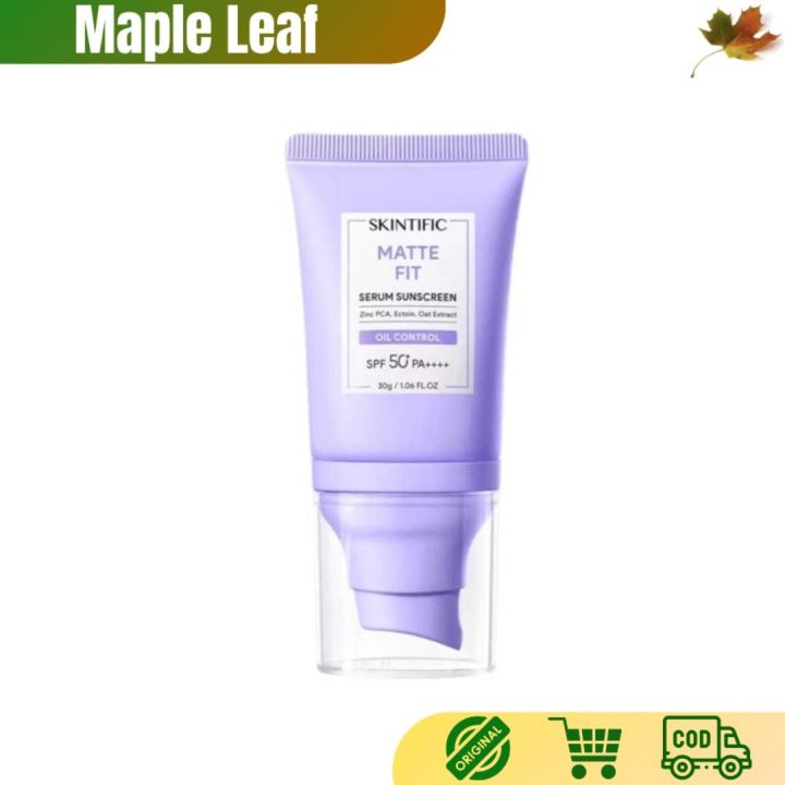 SKINTIFIC Matte Fit Serum Sunscreen SPF50+ PA++++ 30g | Lazada Indonesia