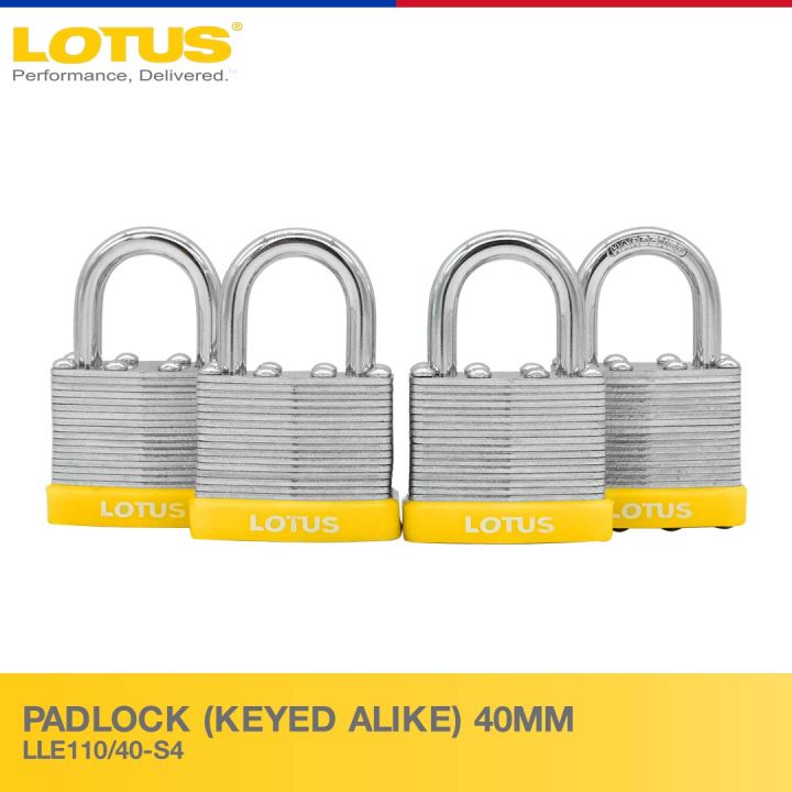 Lotus Padlock (KEYED ALIKE) 40MM / 50MM - Door Hardware & Locks | Lazada PH
