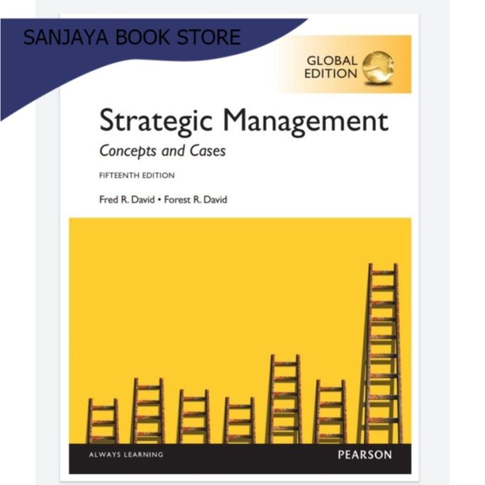Strategic Management Concepts and Cases 15th 15e 15 fifteenth edition ...