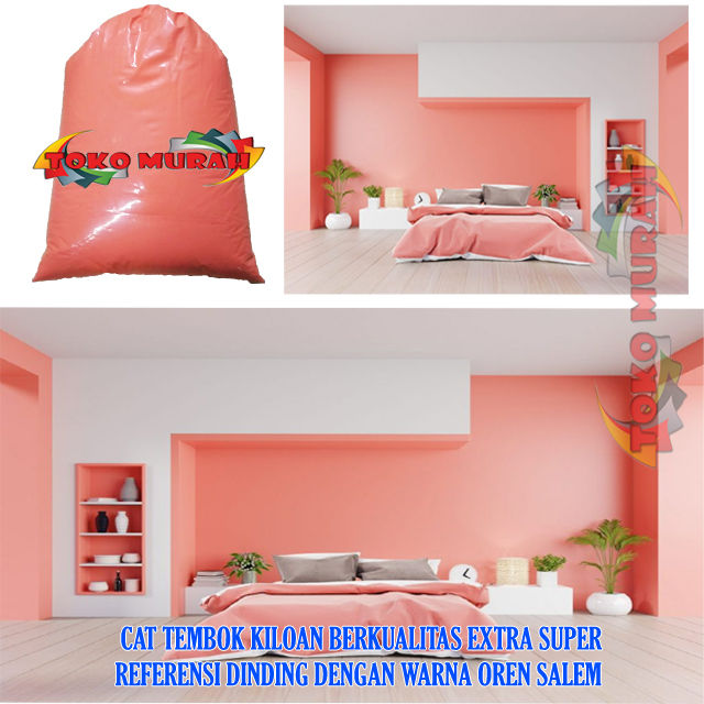 Cat Tembok Warna Merah / Cat Tembok / Cat Tembok 1Kg / Cat Kiloan / Cat ...