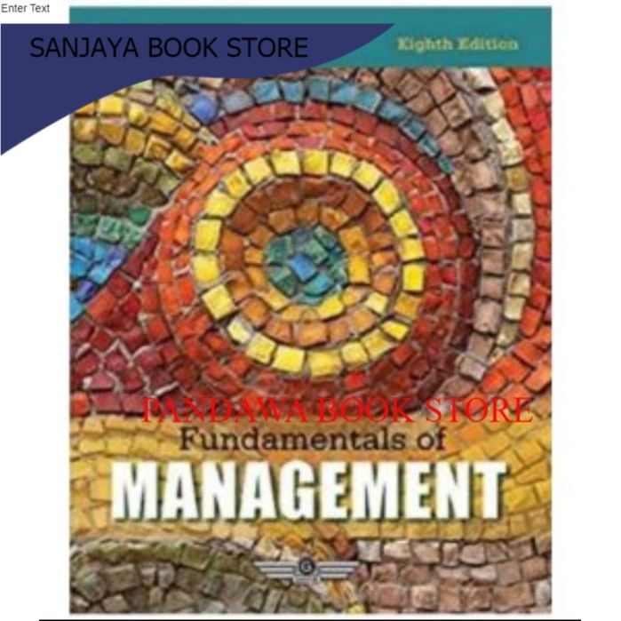 Fundamentals of Management 8th 8e 8 eighth edition by Ricky W. Griffin ...