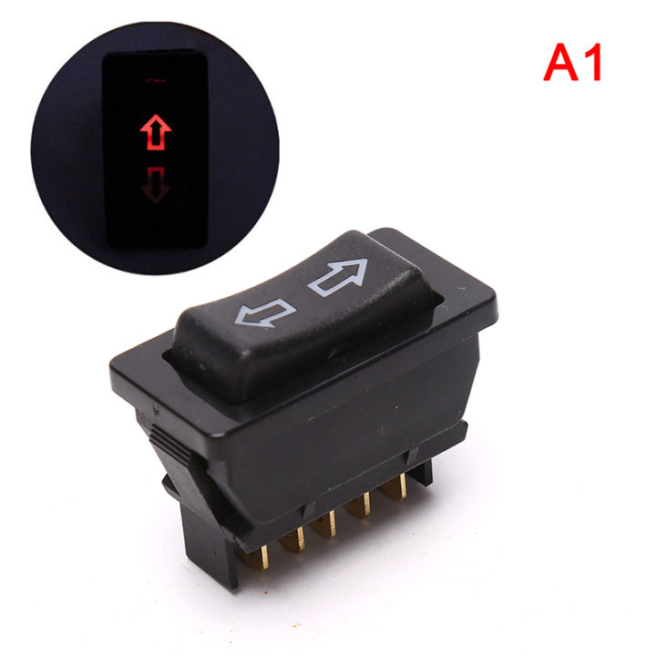 ZHANTONG DPDT DC 12V 20A Universal Auto Car Power Window Switch 5 pins ...