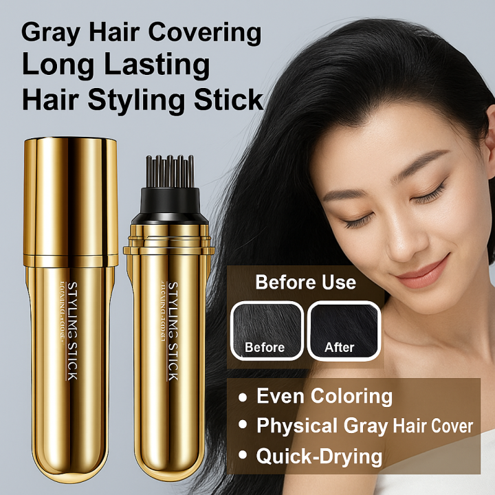 Hair Color Stick not Easy to Smudge and Decolorize Mild and Non ...