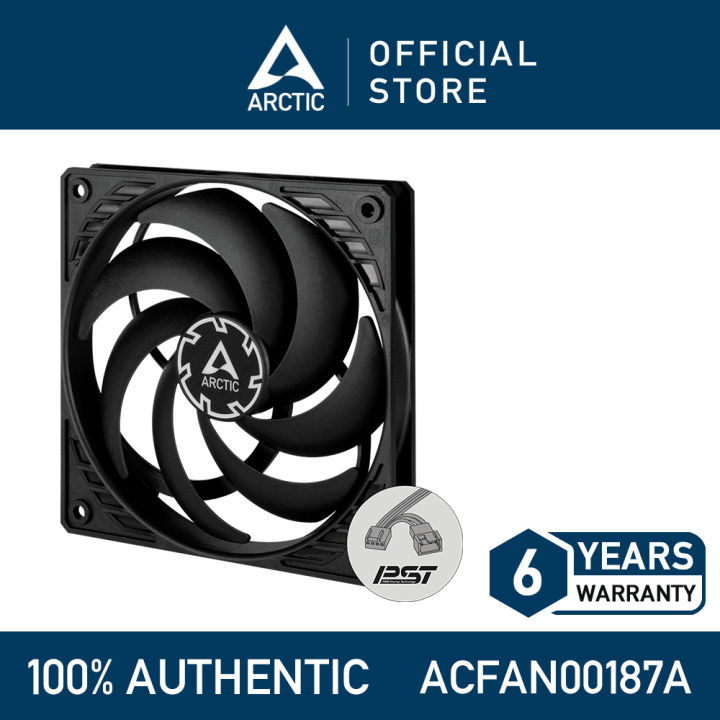 Arctic P12 Slim PWM PST Pressure-Optimised 120 mm PWM Fan with ...