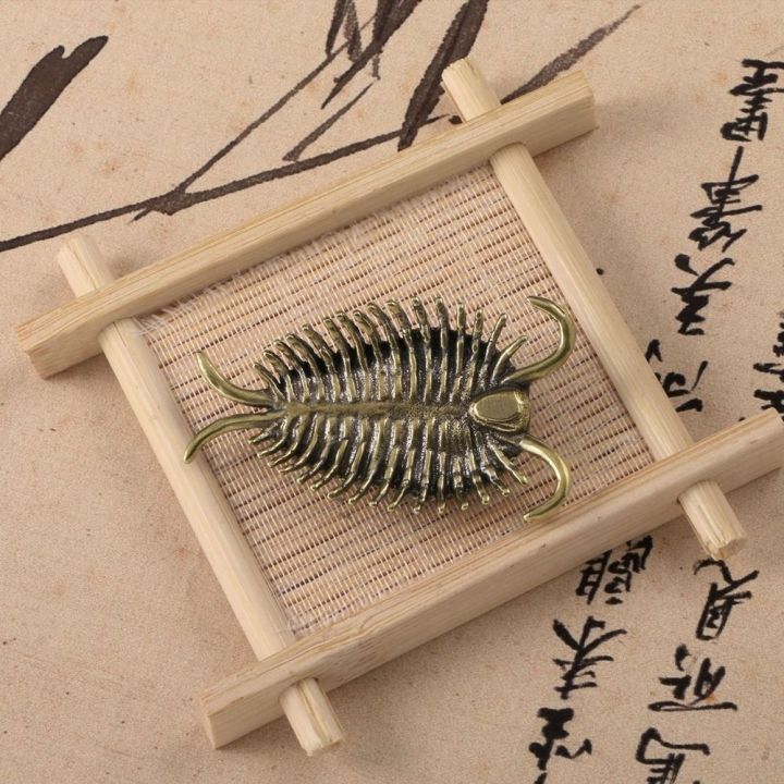 J9YXDU Handicraft Trilobite Statue Solid Small Crafts Ancient Insect ...