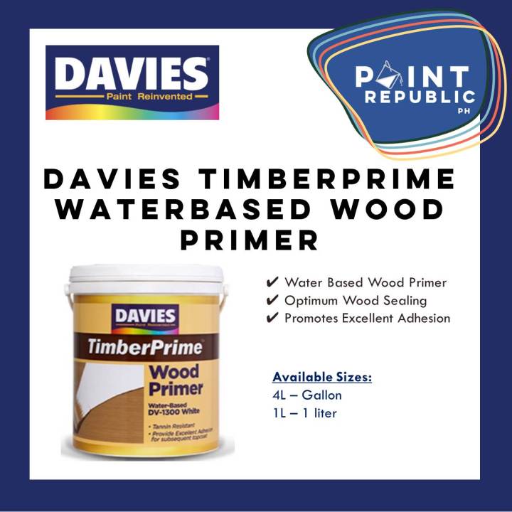 Davies Timberprime Waterbased Wood Primer | Lazada PH