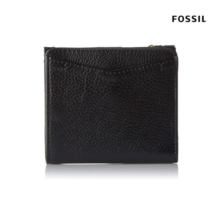 Fossil RFID Caroline Min SL7351001 Black Women Wallet [FAT] | Lazada